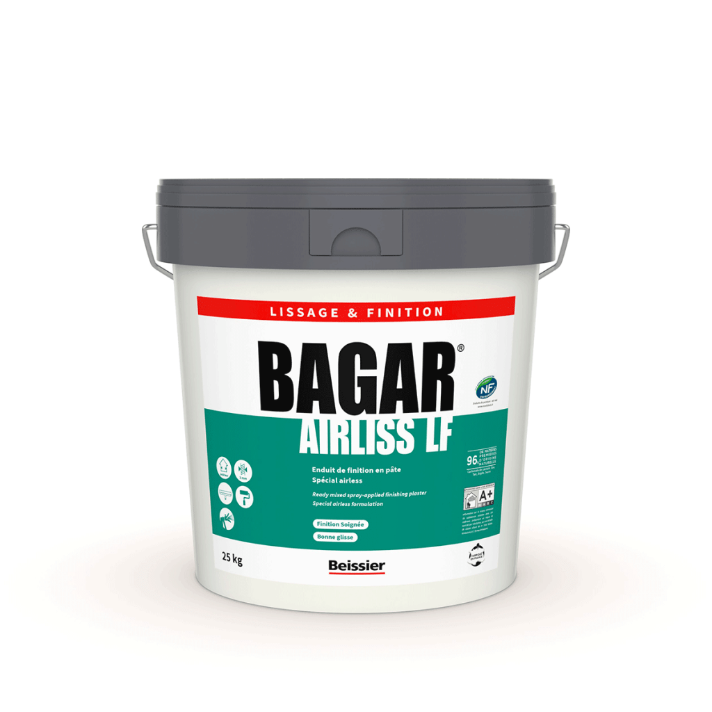 BAGAR AIRLISS G : Enduit de dégrossissage et de finition – BEISSIER